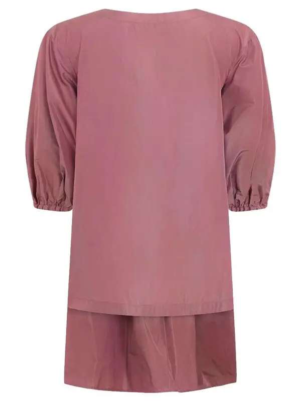 Alberta Ferretti Bow-detail Mini Dress - Pink