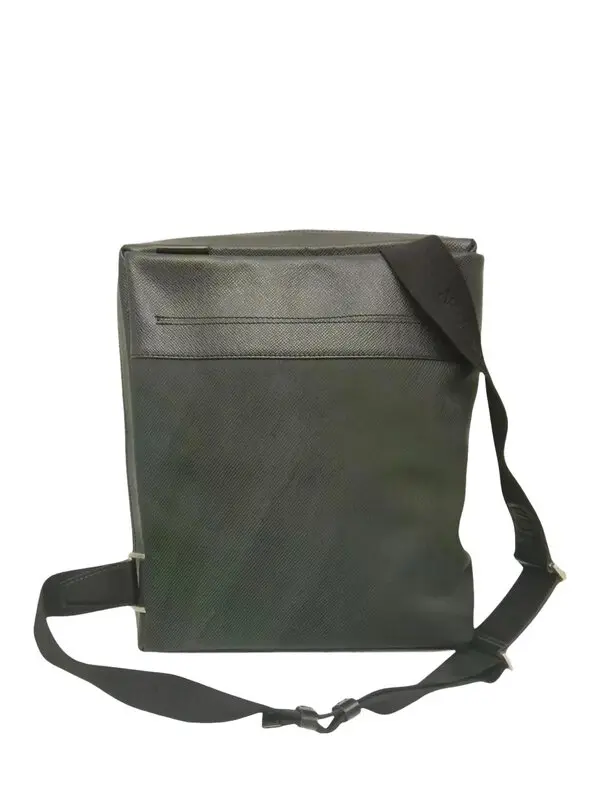 LOUIS VUITTON 2003 Bicolor Taiga And Canvas Beluga Crossbody Bag - Grey
