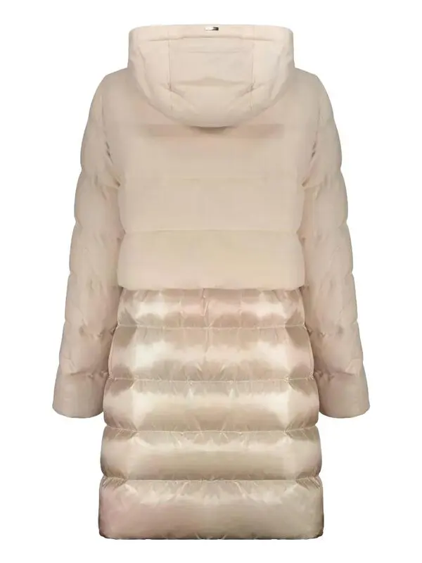Herno Hooded Quilted Down Jacket - Neutrals