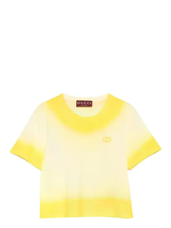 Gucci Ombré Logo T-shirt - Neutrals