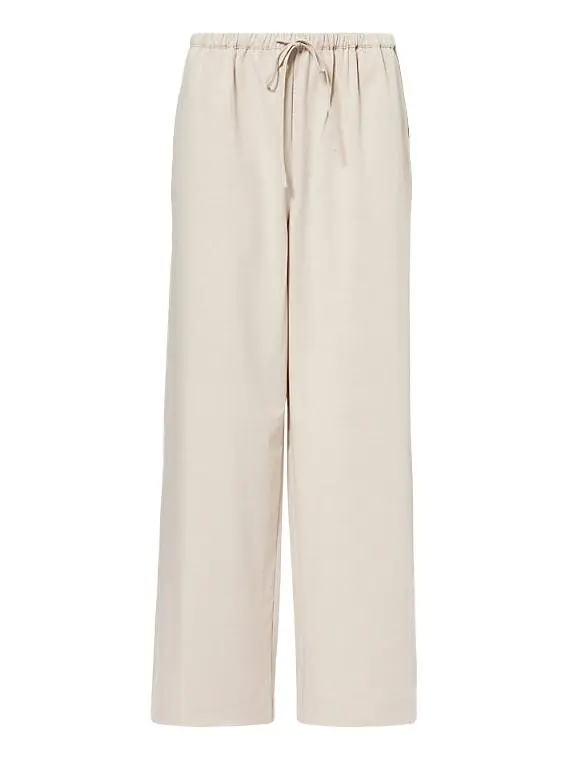 Dissh Elasticated Woven Trousers - Bone
