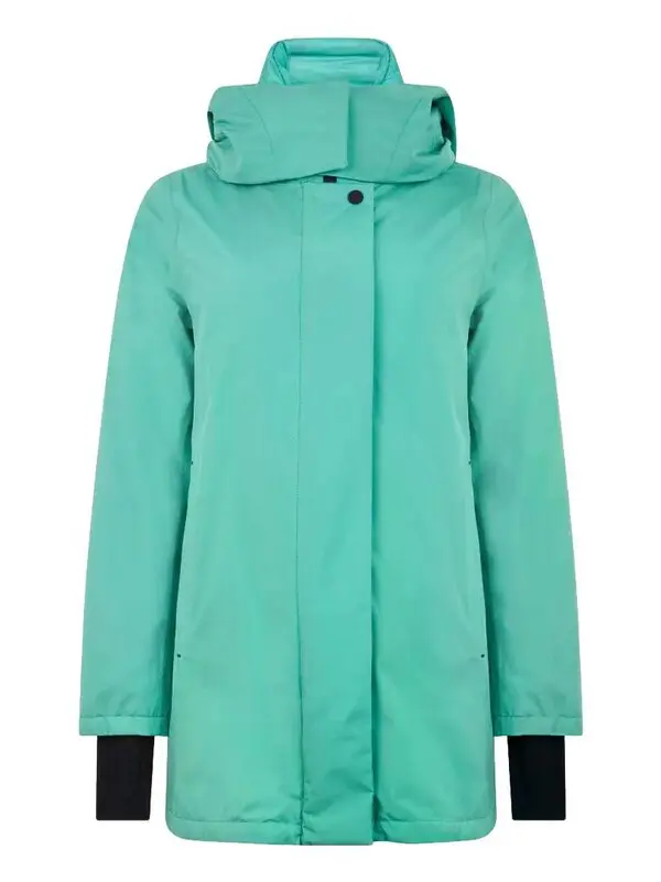Herno Hooded Zip-up Jacket - Green