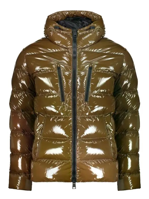 Herno Hooded Padded Jacket - Brown