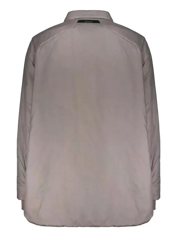Herno Padded Button-up Jacket - Grey