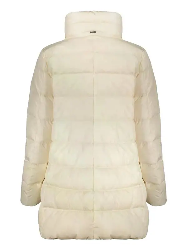 Herno Padded High-neck Coat - Neutrals