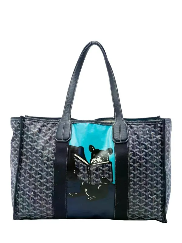 Goyard 2020 "2020" Villette Mm Tote Bag - Blue