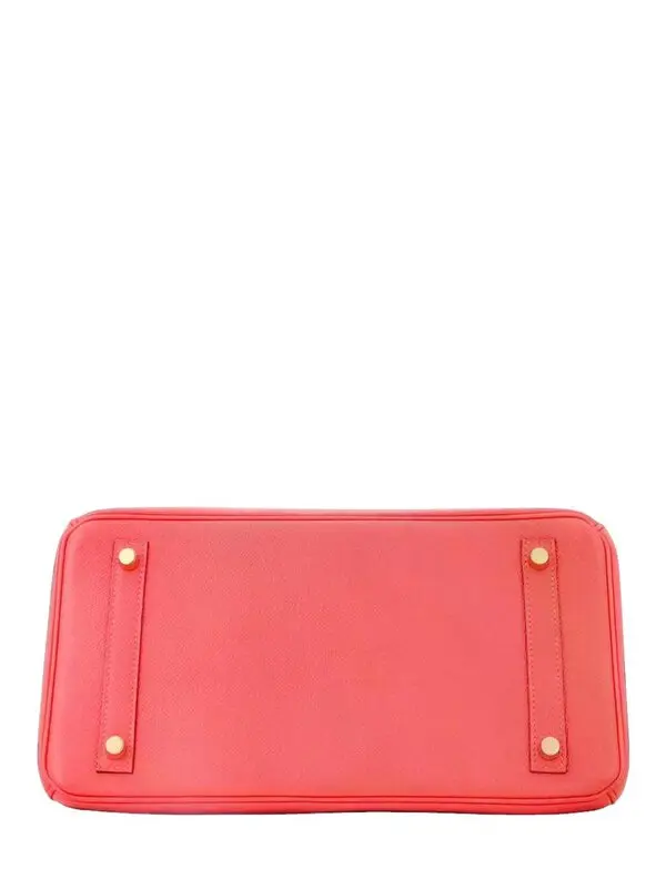 Hermès Birkin Handbag, Epsom Leather, Gold Hardware - Red