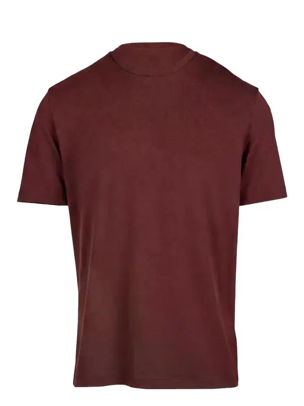 MAURIZIO BALDASSARI Linate Crew-neck Short-sleeve T-shirt - Brown