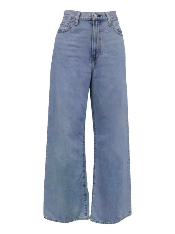LEVI'S High-rise Wide-leg Jeans - Blue
