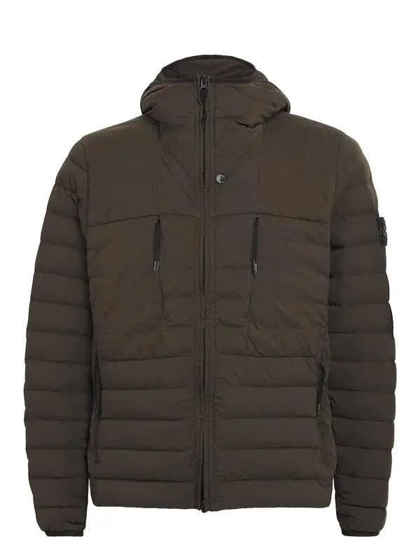 Stone Island Down Cordura Puffer Jacket - Black