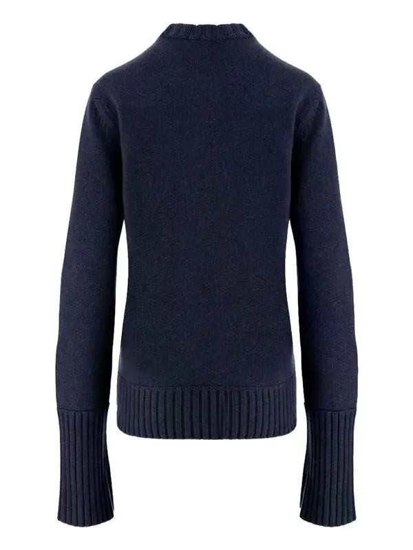 SA SU PHI Crew Neck Sweater - Blue
