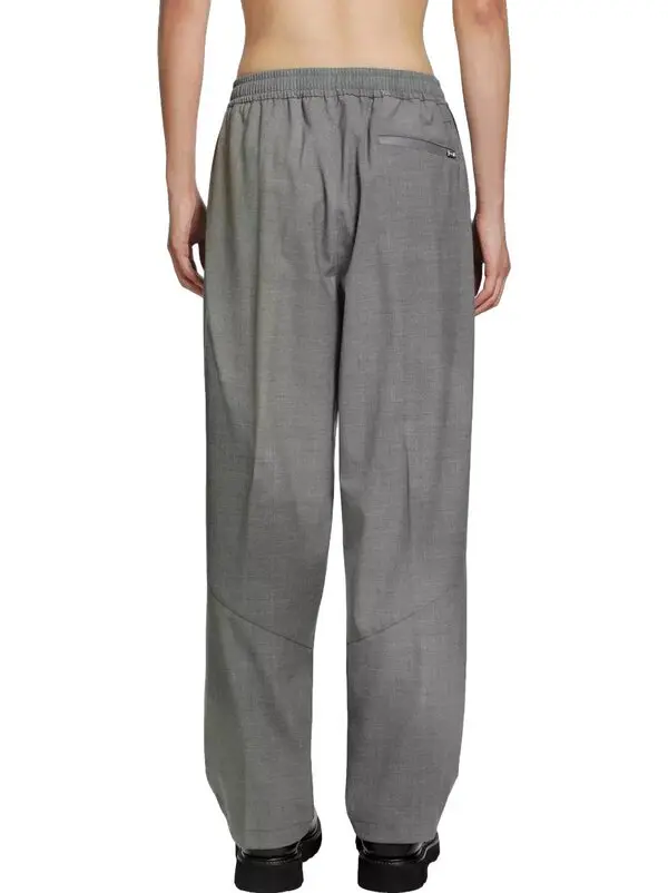 Herno Elasticated Waistband Zip-pocket Trousers - Grey