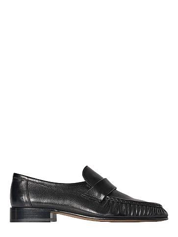 THE ROW Soft Loafer - Black