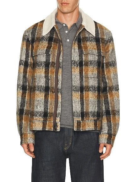 Simkhai Ford Trucker Jacket - Grey Multi