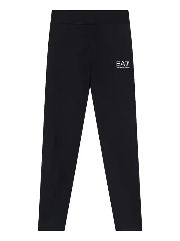 EA7 Dynamic Athlete Leggings In Ventus7 Technical Fabric - Black