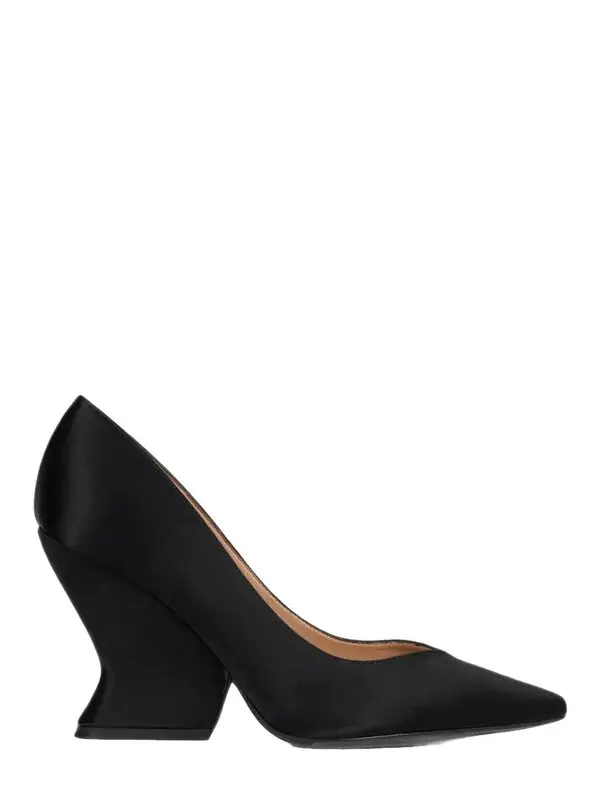 Alberta Ferretti Pointed-toe Sculptural Heel Pumps - Black