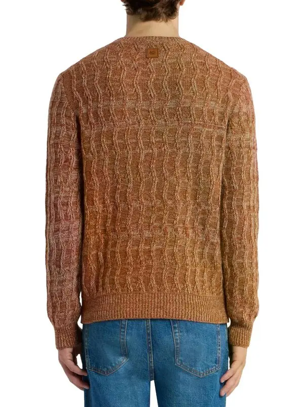 Etro Cable-knit Cashmere Sweater - Brown