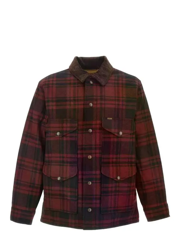 Filson Spokane Insulated Cruiser Tartan-pattern Jacket - Red