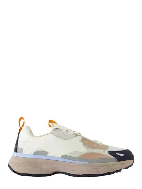 Maison Kitsuné Sora Runners Panelled Sneakers - White