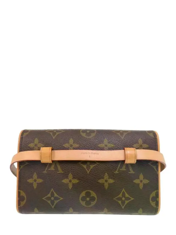 LOUIS VUITTON Monogram Pochette Florentine Belt Bag - Brown