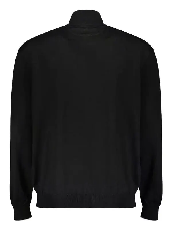 Paul & Shark Zip-fastening High-neck Sweater - Black