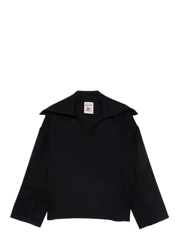 SEMICOUTURE Long-sleeves Sweater - Blue