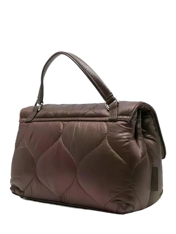 ZANELLATO Quilted Postina Clutch Bag - Brown