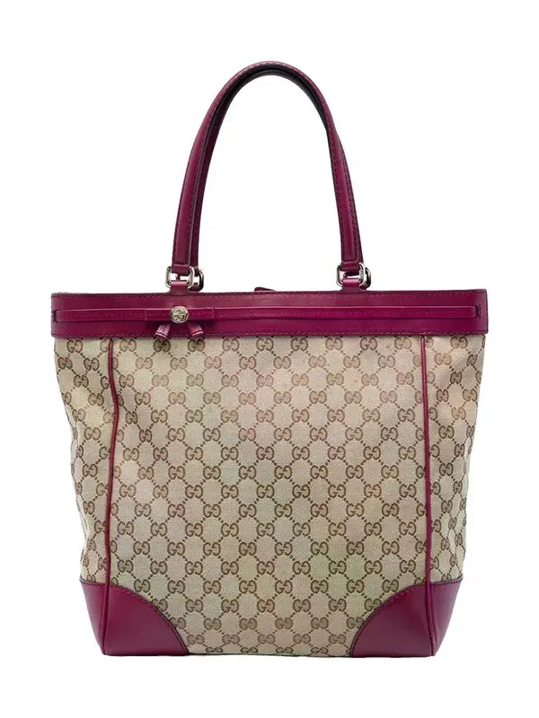 Gucci Gg Canvas Mayfair Tote Bag - Neutrals