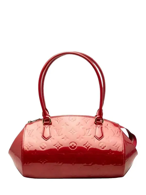 LOUIS VUITTON Monogram Vernis Sherwood Pm Shoulder Bag - Red