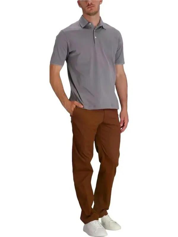 Herno Short-sleeve Polo Shirt - Grey
