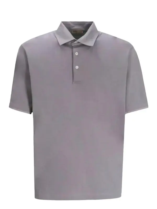 Herno Short-sleeve Polo Shirt - Grey