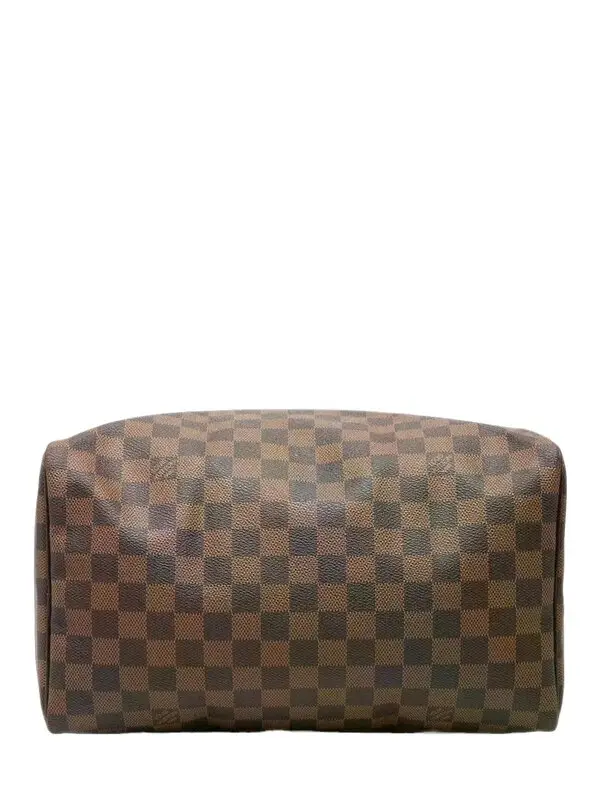 LOUIS VUITTON Damier Ebene Speedy 30 Boston Bag - Brown
