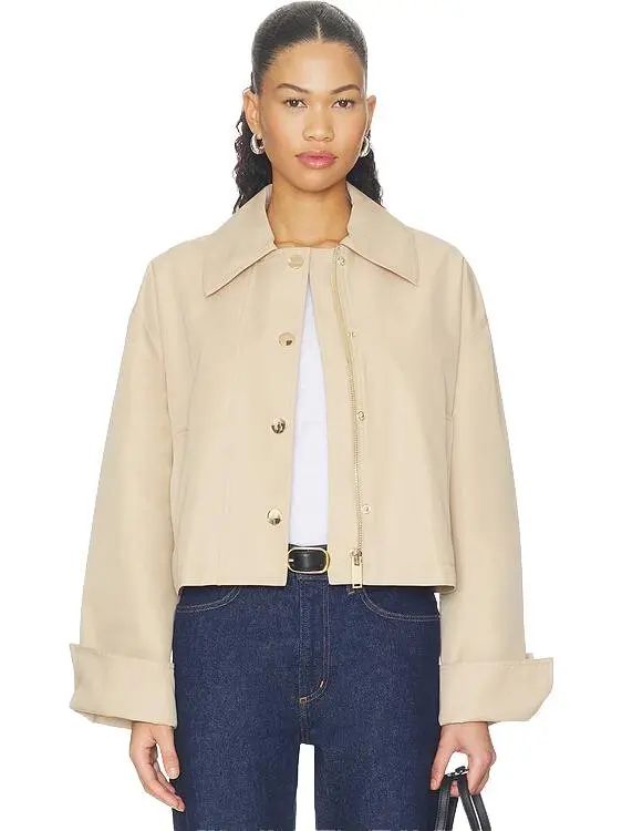 FAVORITE DAUGHTER The Rue Cropped Trench - Neutral