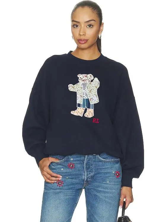 Polo Ralph Lauren Crew Neck Sweatshirt - Navy