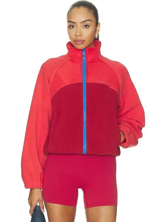 P.E Nation Alumni Zip-up Jacket - Red