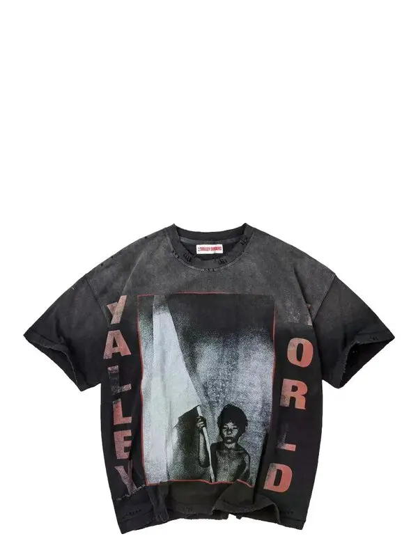 VALE FOREVER Graphic-print T-shirt - Black