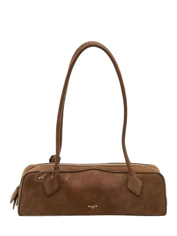 Alaïa Le Teckel Leather Tote Bag - Brown