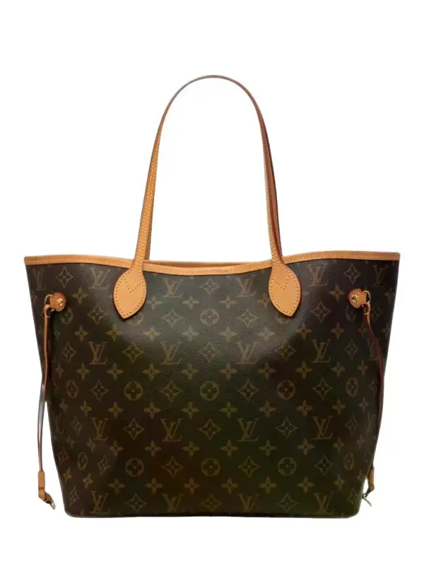 LOUIS VUITTON 2021 Monogram Neverfull Mm Tote Bag - Brown