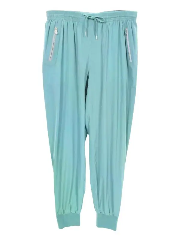 Hermès 2010s Drawstring-waist Track Pants - Blue