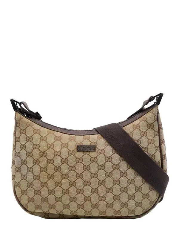 Gucci Gg Canvas Crossbody Bag - Neutrals