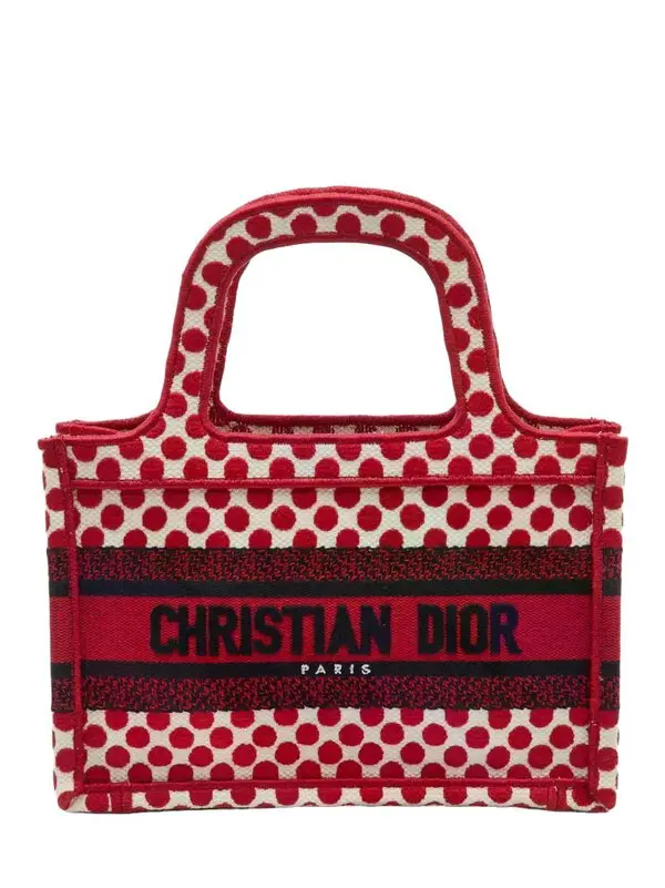Dior 2020 Mini Dioramour Book Tote Bag - Red
