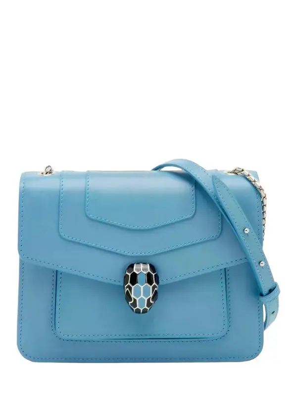 BVLGARI Small Serpenti Forever Cross Body Bag - Blue