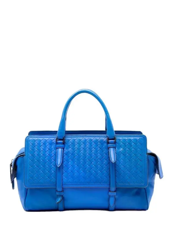 Bottega Veneta Monaco Satchel - Blue