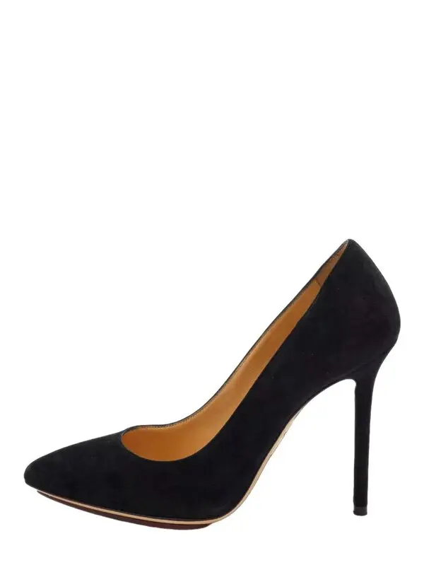 CHARLOTTE OLYMPIA Debbie Pointed-toe Pumps - Black