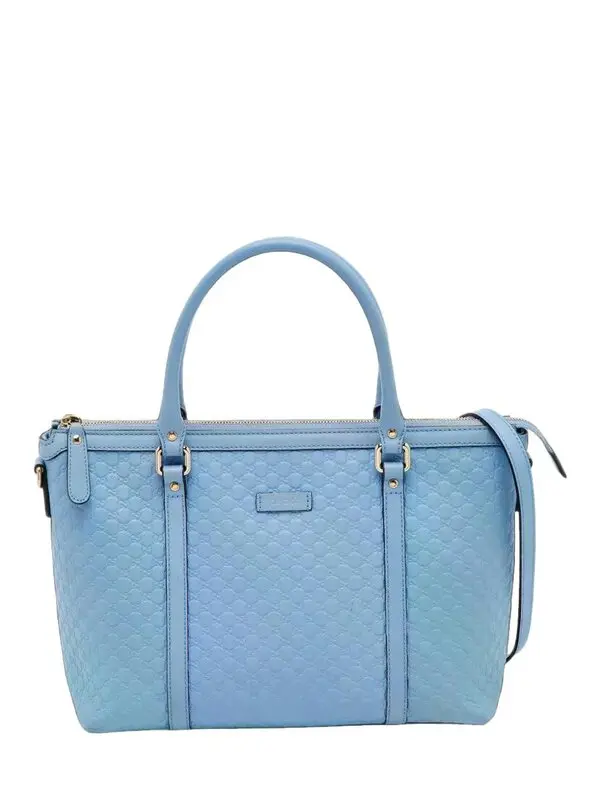Gucci Microguccissima Tote Bag - Blue