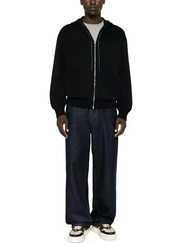 Fendi Zip-up Hoodie - Blue