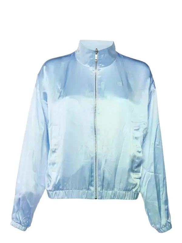 Givenchy Logo Embroidered Reversible Jacket - Blue