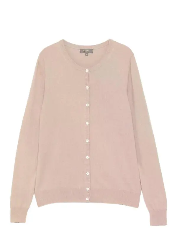 N.peal Olivia Cashmere Cardigan - Neutrals