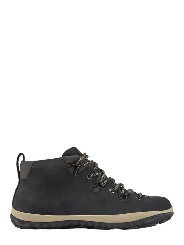 Camper Peu Pista Gm Nabuck And Gore-tex® Outdoor Ankle Boots - Black