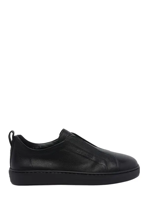 Santoni Trainers Colour - Black